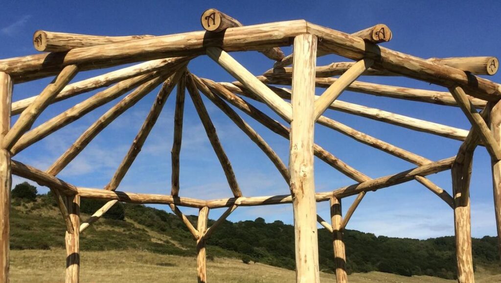 The Beauty and Strength of Reciprocal Roofs ‣ Naserena